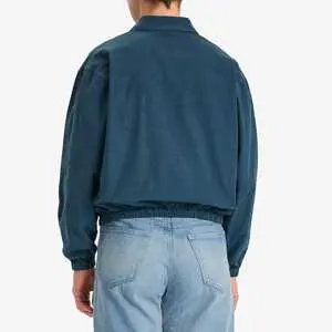 Auralee Product Dyed Finx Gabardine Swing Top - Dark Navy